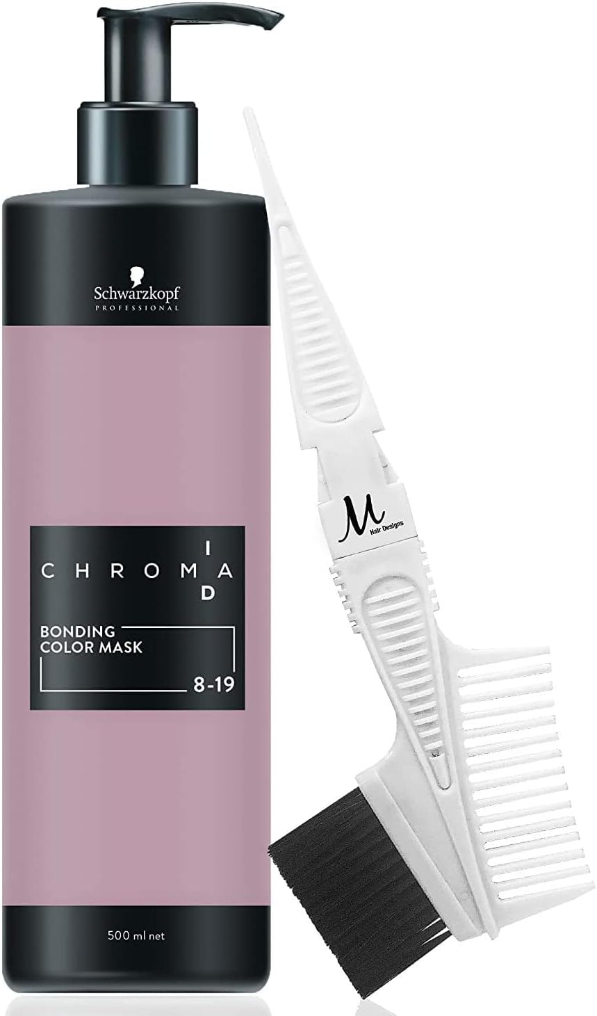 Amazon.com: Schwarzkopf ChromaId Bonding Color Mask (Intense) Purple ...