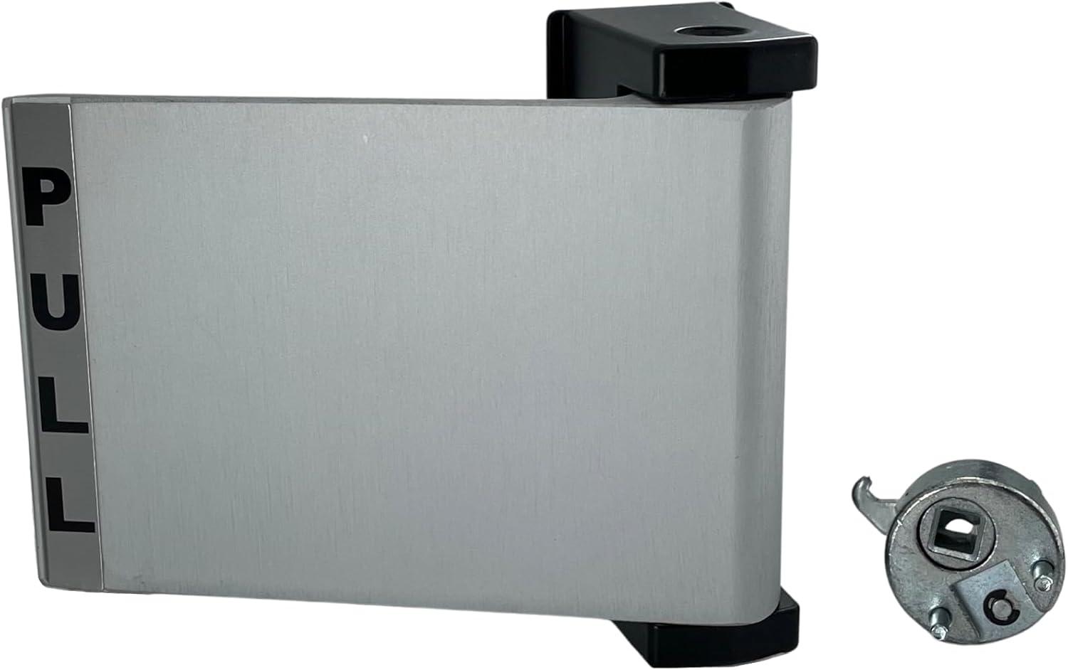 CRL Satin Aluminum Finish Universal Push-Pull Paddle Handle Pull To ...