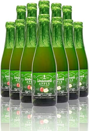 Lindemans Apple Belgian Lambic Fruit Low Alcohol Beer 355ml Bottles – 3 ...