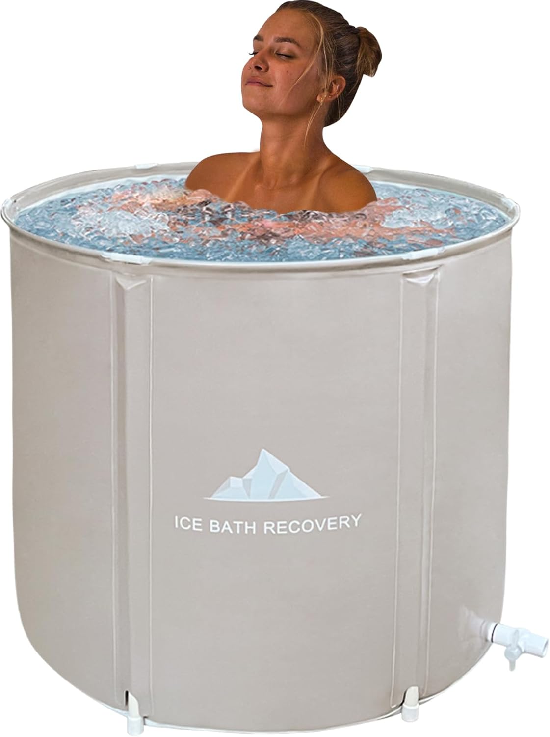Amazon.com : B&Y Foldable Ice Bath Tub, Cold Plunge Tub for Adult ...