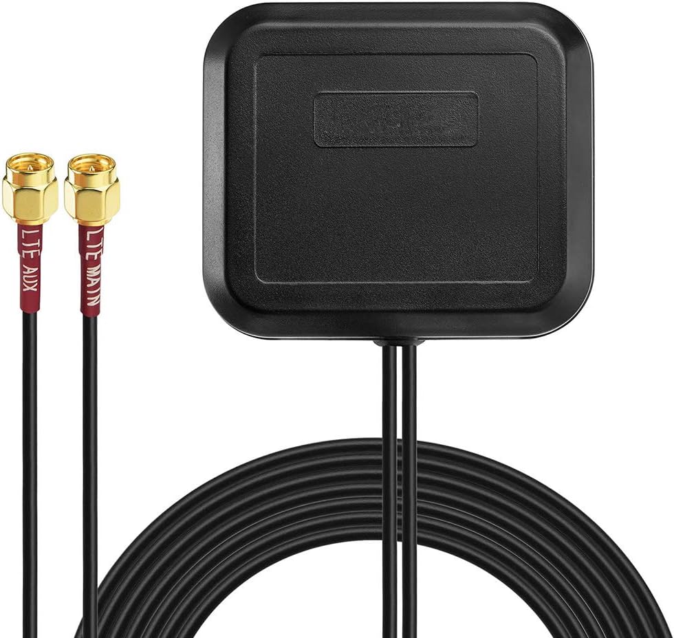 Amazon.com: Bingfu 4G LTE Adhesive Magnetic Mount Antenna MIMO SMA Male ...