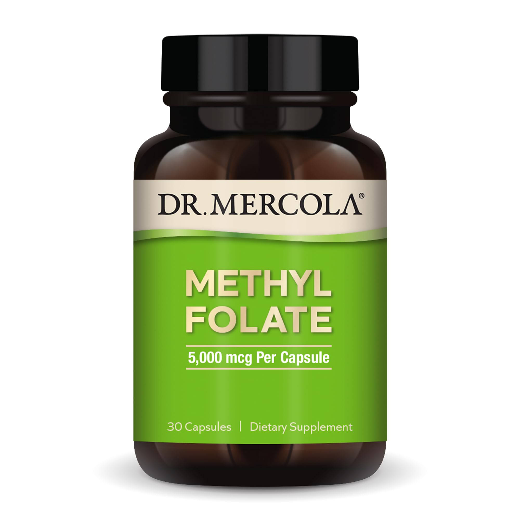 Amazon.com: Dr. Mercola, Methyl Folate Dietary Supplement, 30 Servings ...