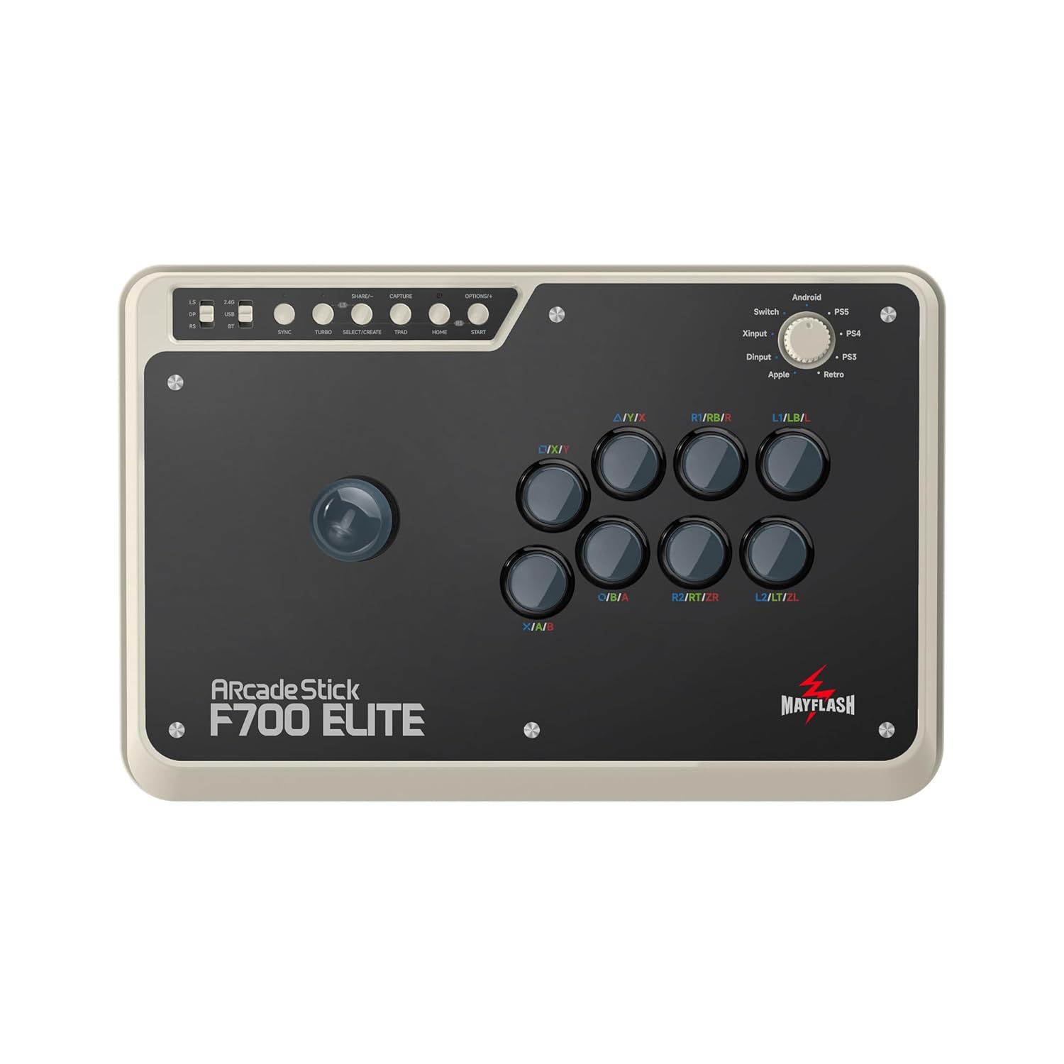 Amazon.com: MAYFLASH Arcade Stick F700 Elite with Sanwa buttons and ...