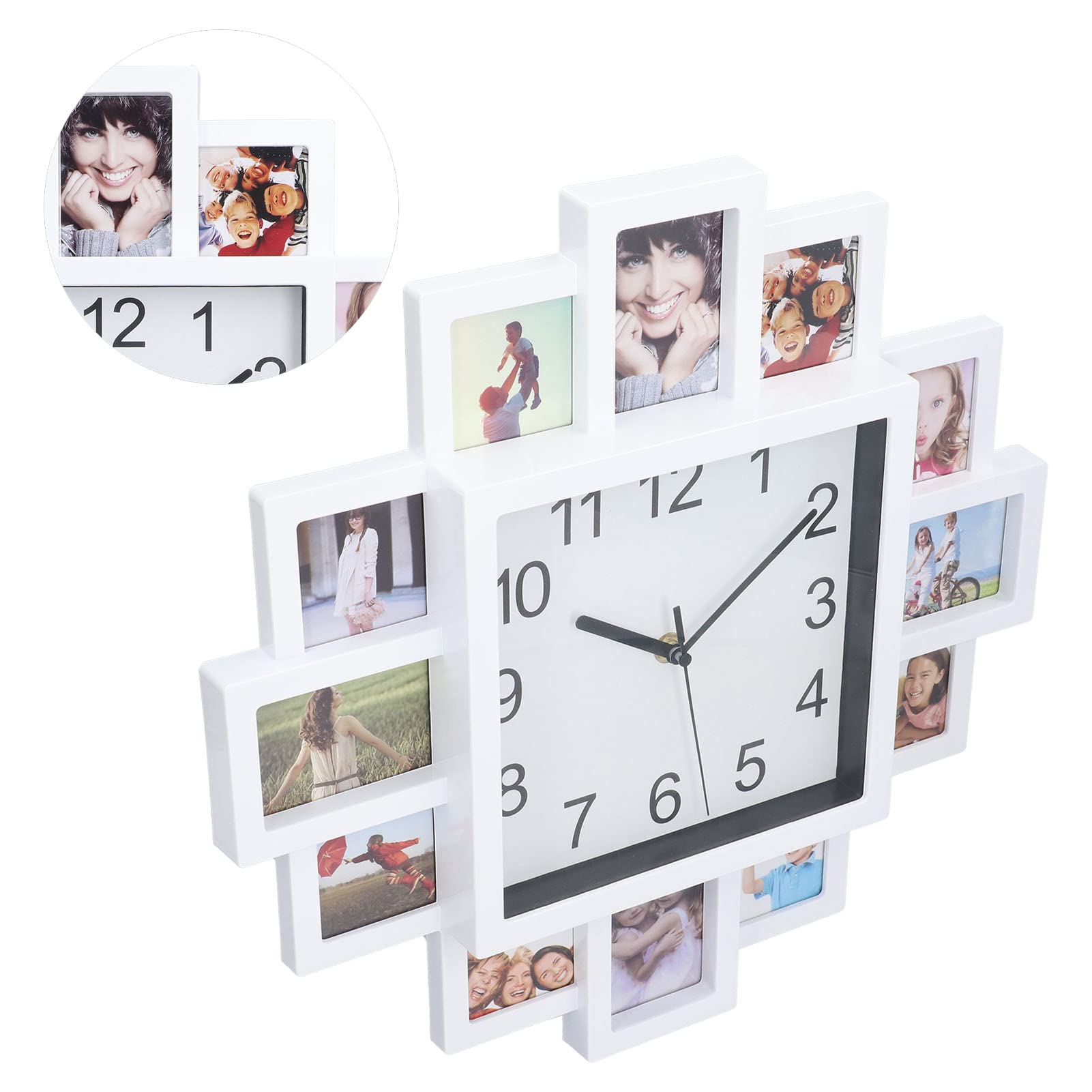 Wall Clock With Photo Frame With Price Wall Clock Auctions Prices