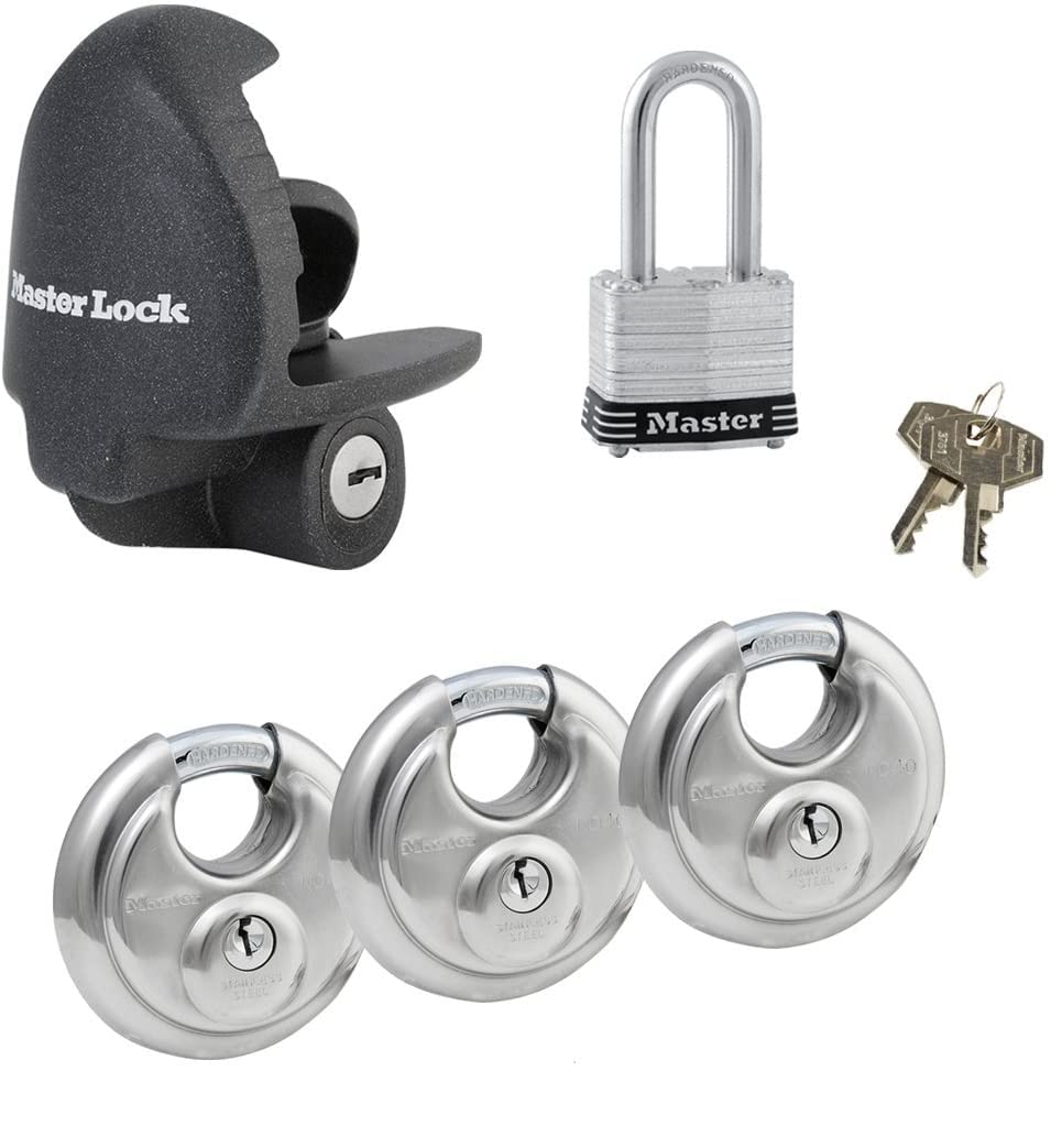 Amazon.com: Master Lock - 5 Trailer Locks Keyed Alike 5KA-37940-3 ...