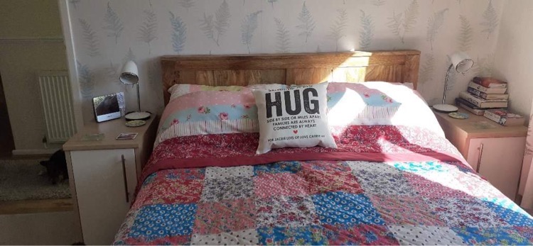 Personalised Cushion Sending a Big Hug | Self-Isolation Present, Gift ...