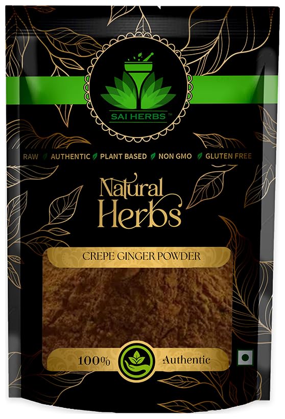 Buy SAI HERBS Kostam Powder - Crepe Ginger Powder - Pure & Natural (250 ...