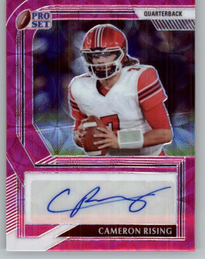 Amazon.com: 2022 Pro Set Metal Autograph #PA-CR1 Cameron Rising RC ...
