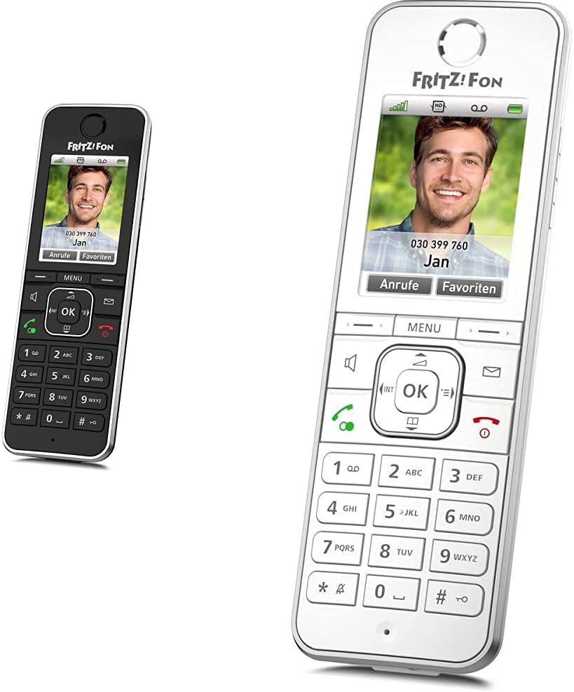 AVM FRITZ!Fon MT-F DECT-Komforttelefon für FRITZ!Box: Amazon.de ...