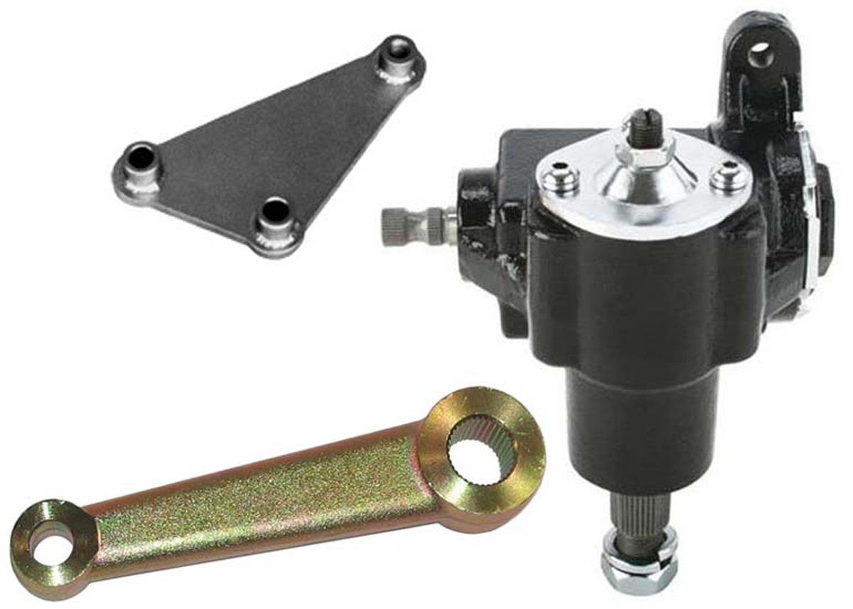 Buy NEW VEGA MANUAL STEERING BOX WITH PITMAN ARM & WELD-ON ING BRACKET ...