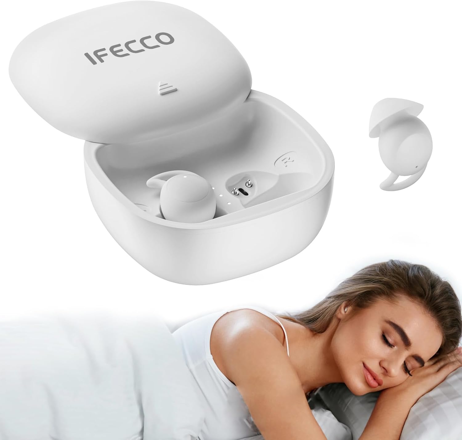 Amazon.com: IFECCO Invisible Sleep Earbuds Bluetooth - Small Sleep ...