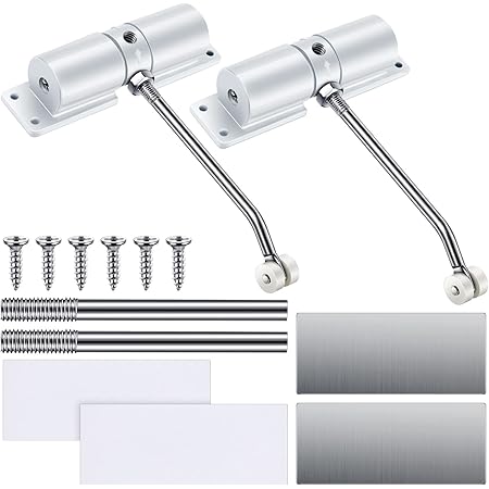 zeng Spring Door Closer, Stainless Steel Adjustable Automatic Door ...