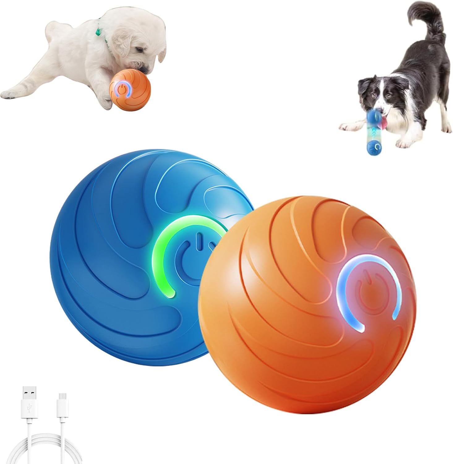 Amazon.com : Smart Jumping Ball for Dogs, 2025 New Smart Jumping Ball ...