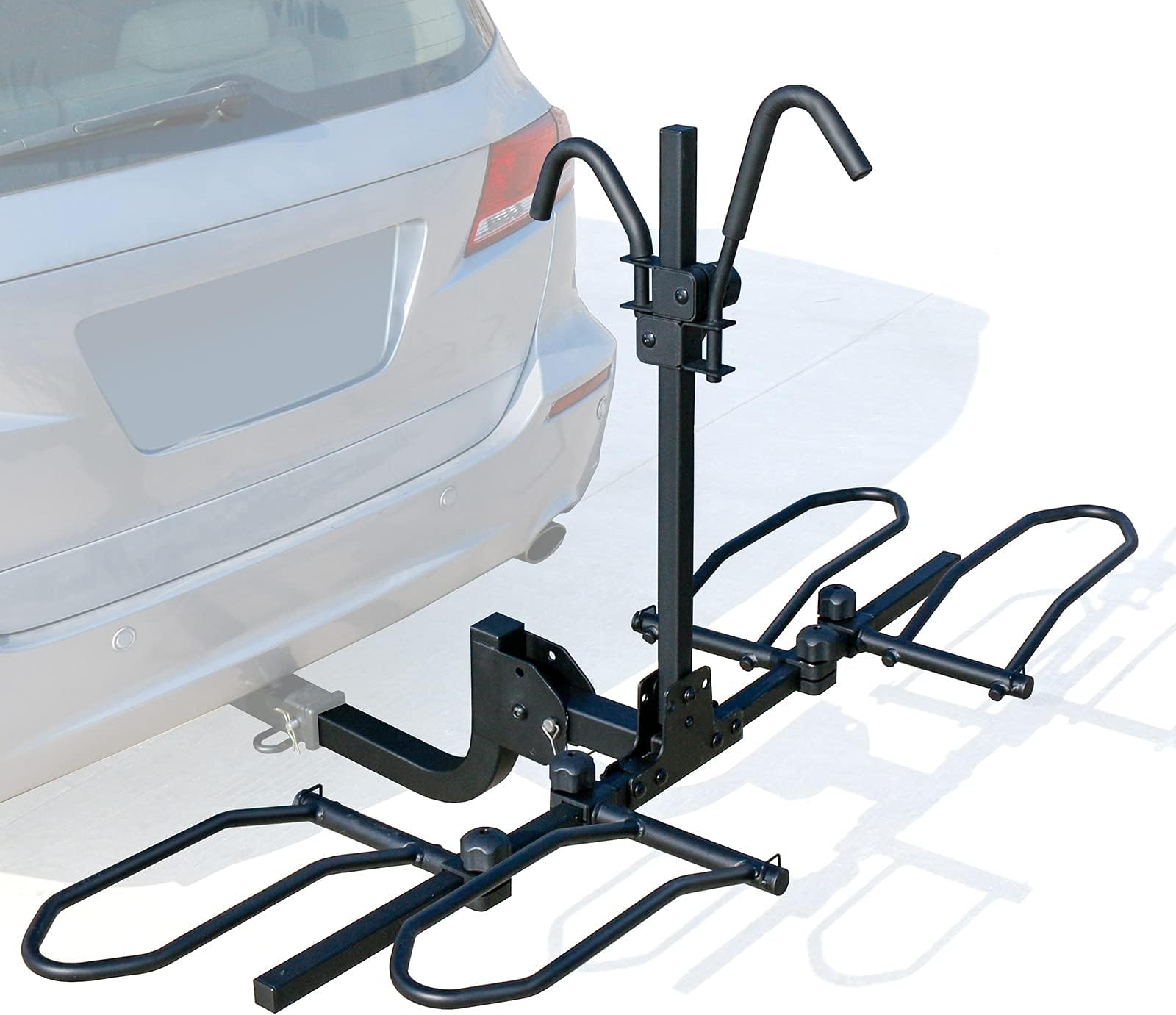 Amazon.com: MaxxHaul 50027 Hitch Mount Bike Rack Platform Style 2-Bike ...