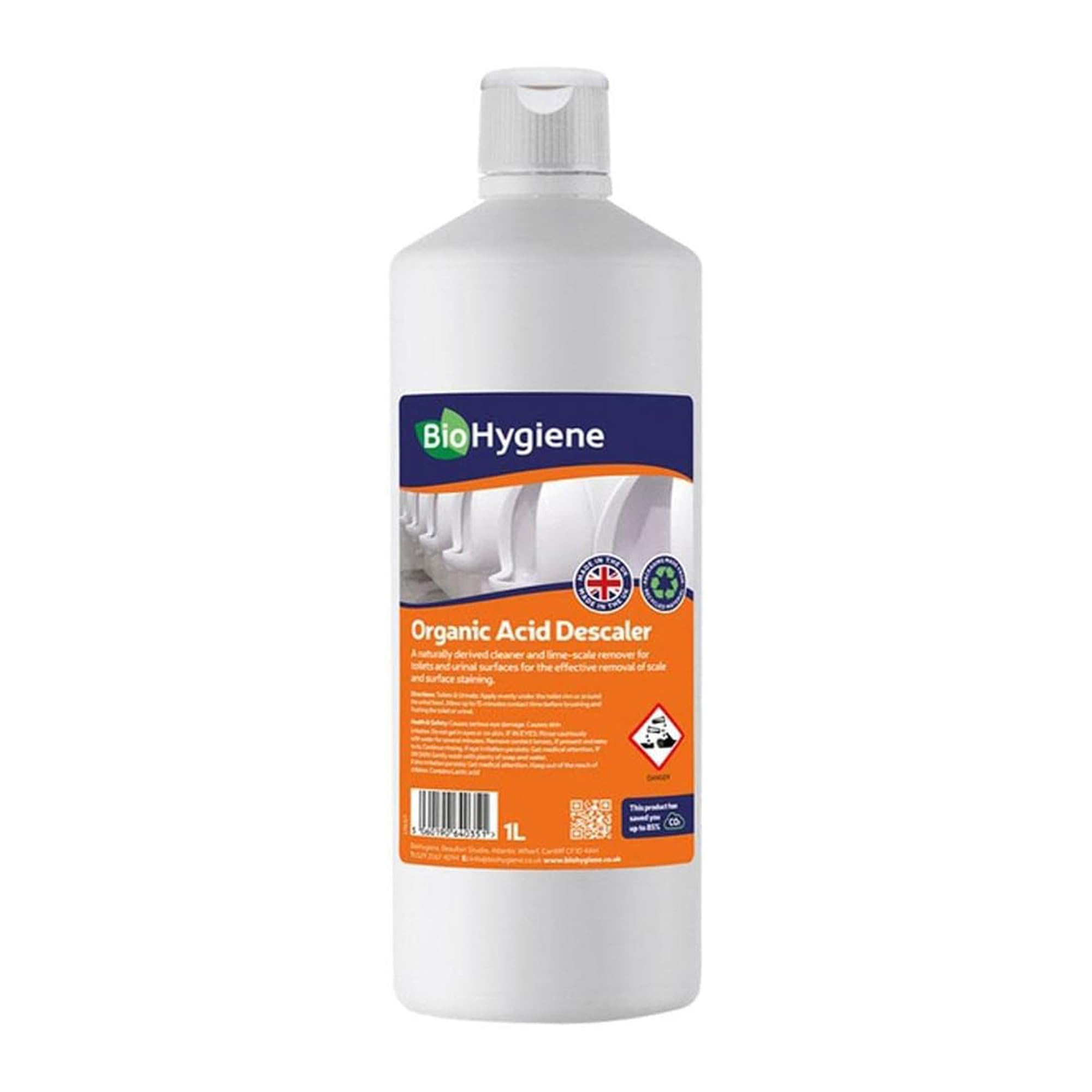 BioHygiene Organic Acid Descaler -1 Litre : Amazon.co.uk: Grocery