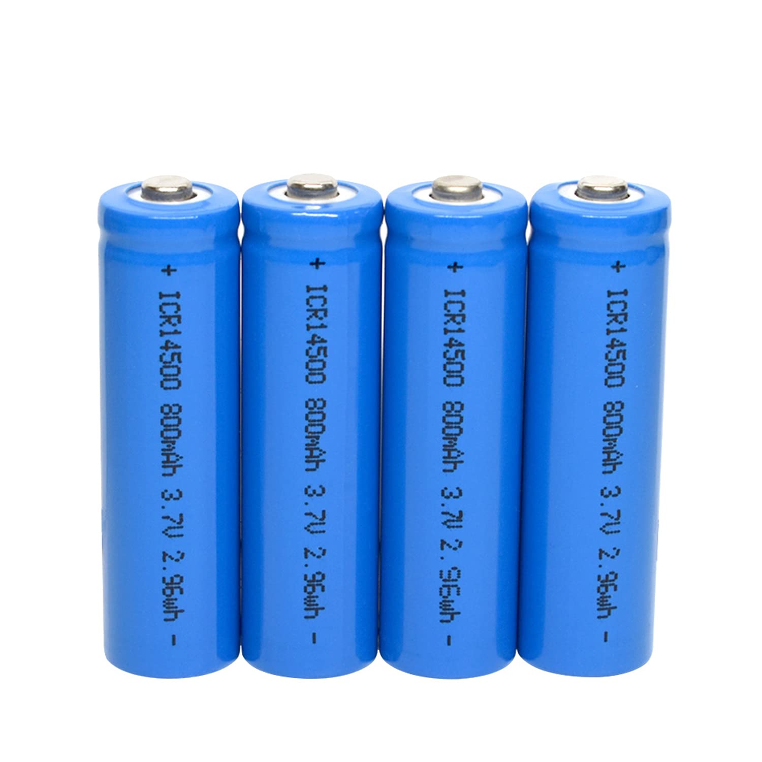 3.7V Solar Battery 3.7V AA Batteries LiFePO4 800mah Rechargeable ...
