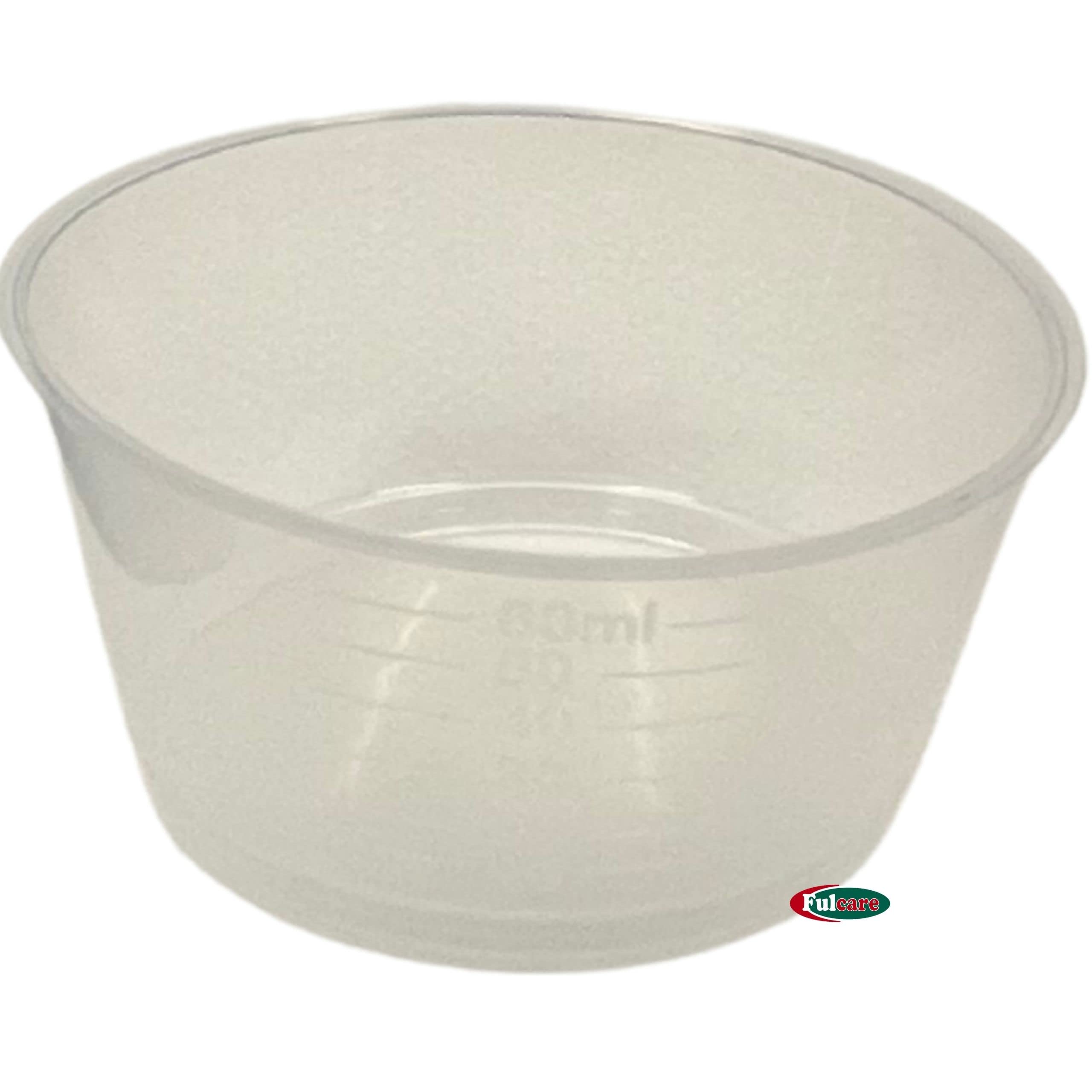 Unisurge Medicine Pot Liquid Medication Measuring Cup 60ml x 80 ...