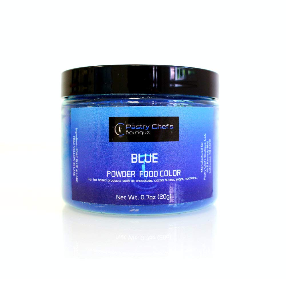 Amazon.com : Pastry Chef's Boutique Fat Soluble Powder Food Color ...