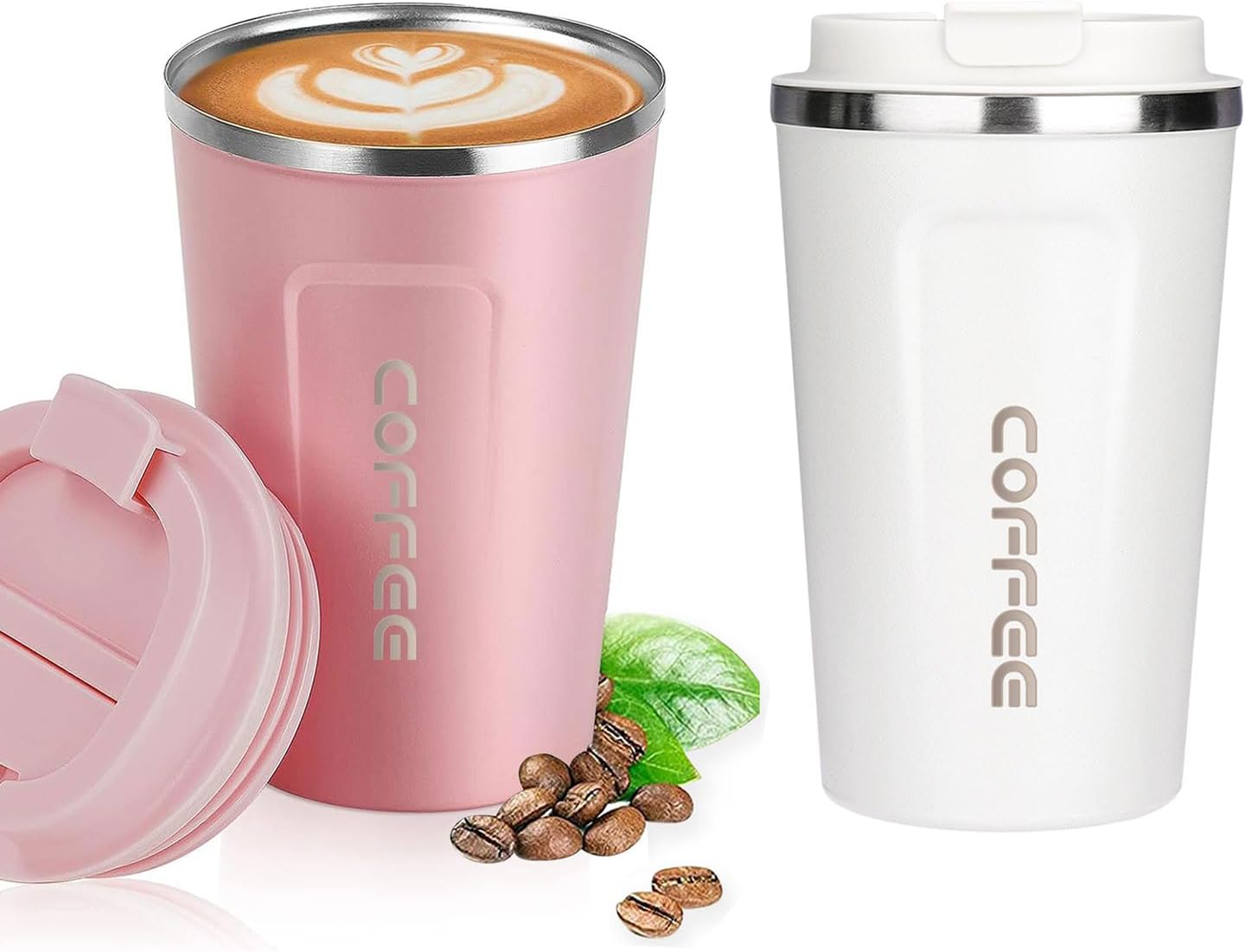 ERBO Kaffeebecher to go, Thermobecher Edelsthal, Auslaufsicher ...