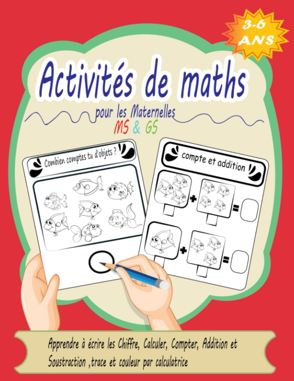 Buy Activités de Maths pour les enfants de la Maternelle: Cahier d ...