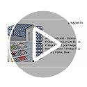 Amazon Brand - Solimo PVC Fridge Organiser Set, (3 Pieces Mat, 2 Pieces ...