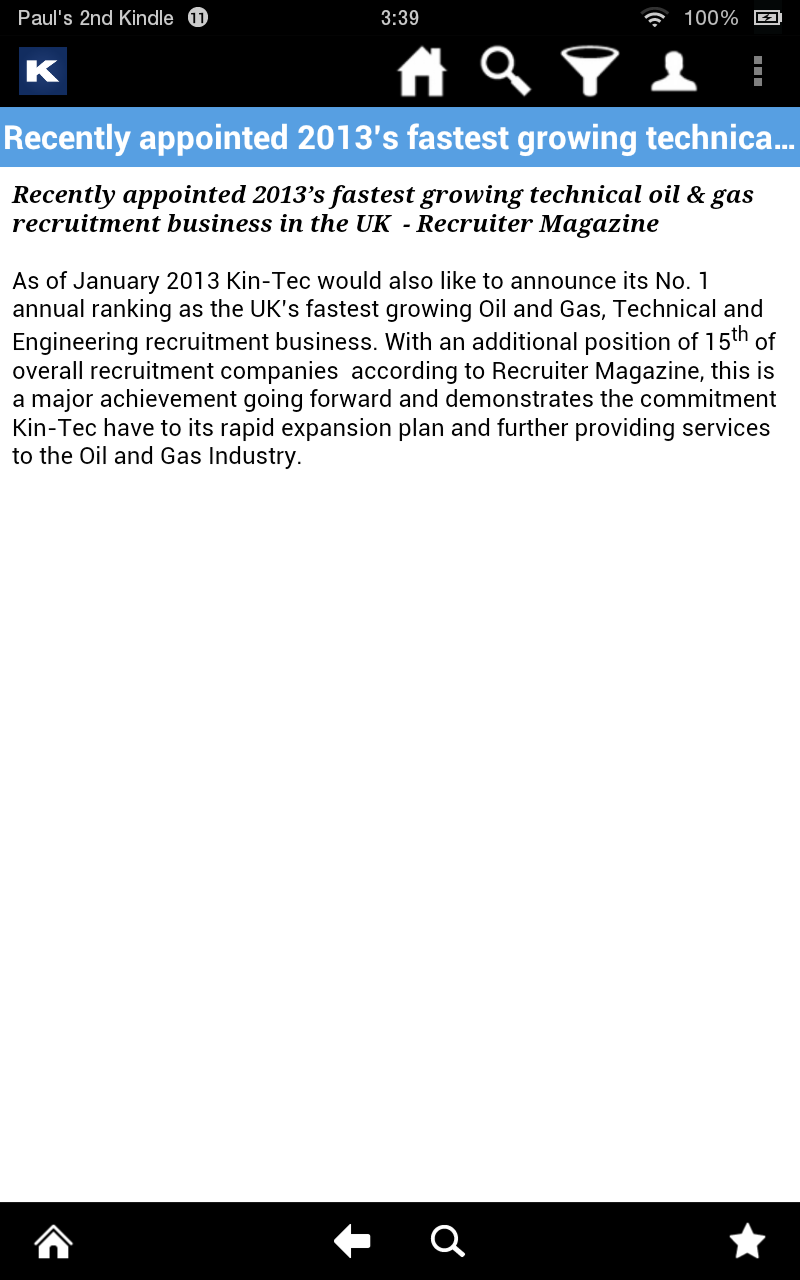 Kintec Global Recruitment Jobs - App on the Amazon Appstore