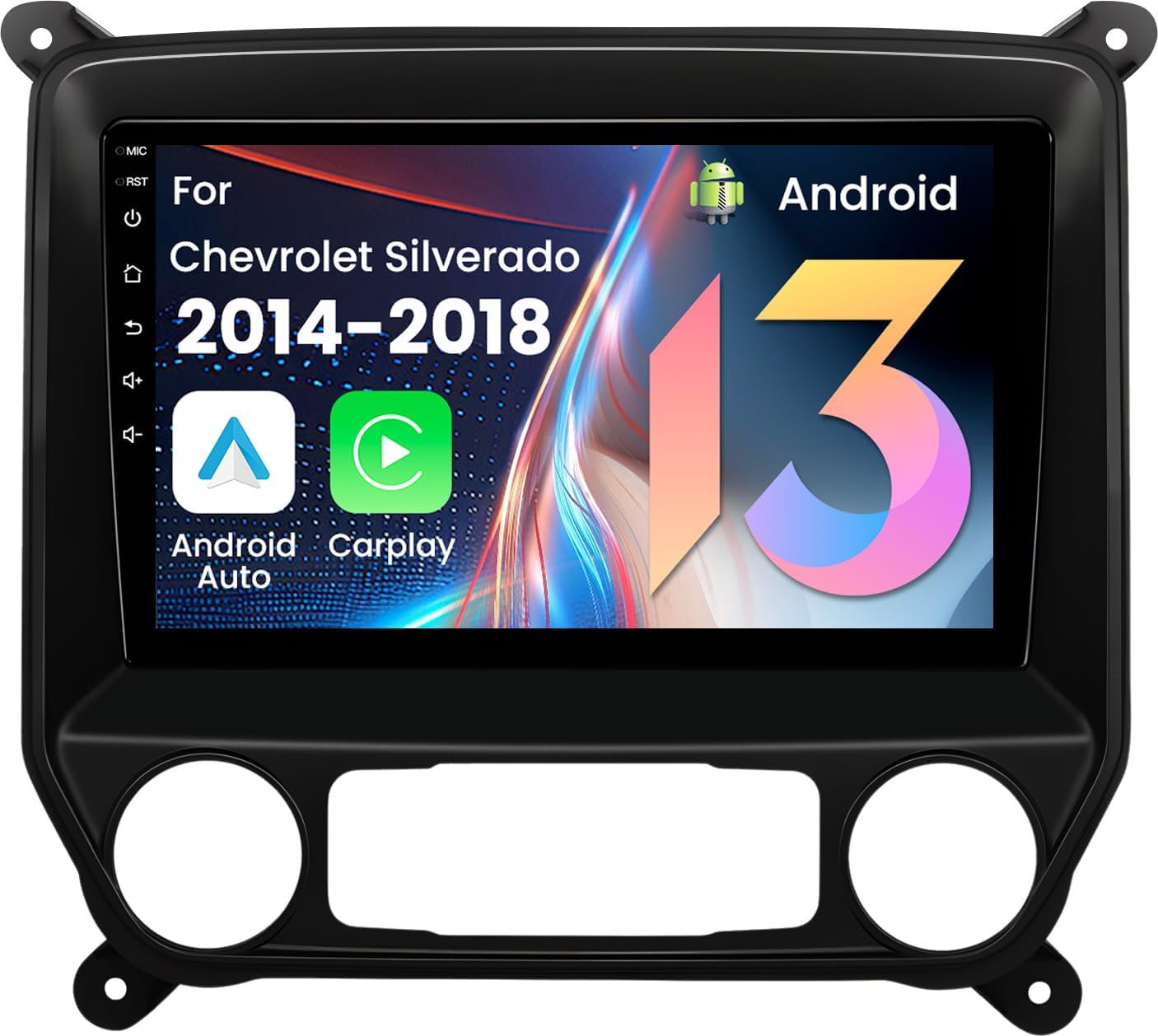 Amazon.com: Fortdows Car Radio for Chevy Silverado GMC Sierra 2014-2018 ...