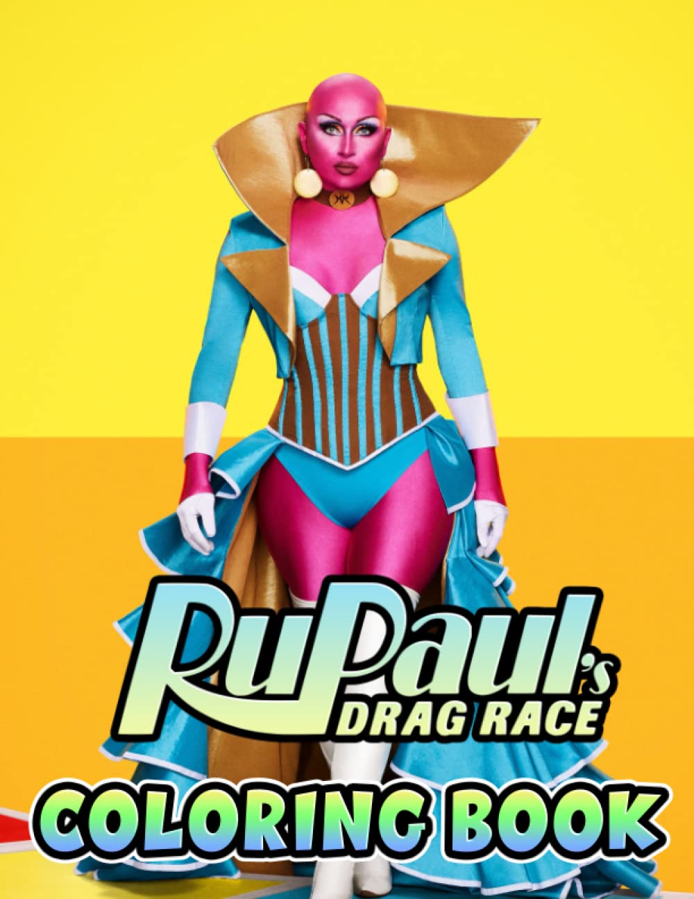 Rupauls Drag Race Coloring Book A Cool Coloring Book Many | Desertcart ...