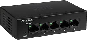 Amazon.com: Cisco SF110D-05 5-Port 10/100 Desktop Switch : Electronics