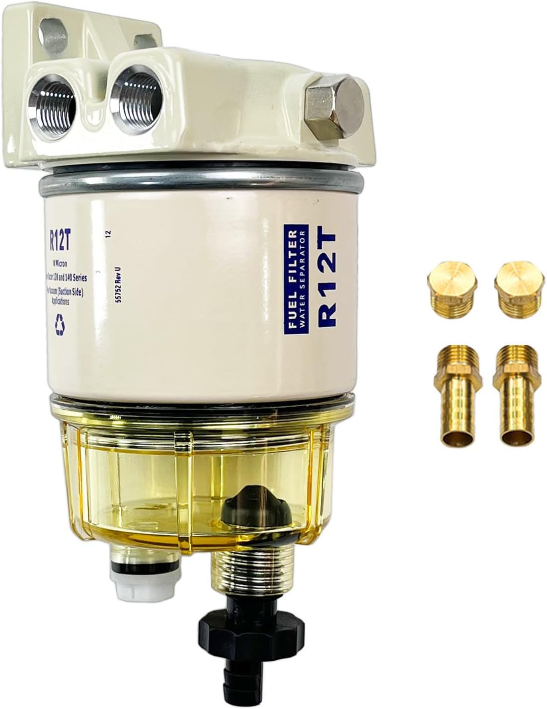 Amazon.com: LLANNDER Marine Fuel Water Separator Diesel Fuel Filter for ...