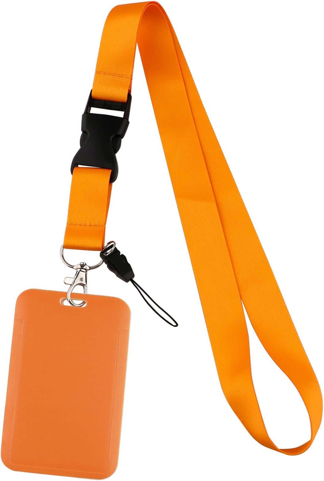 Amazon.com : Lanyard ID Holder Orange Lanyard for Keys ID Badges ...