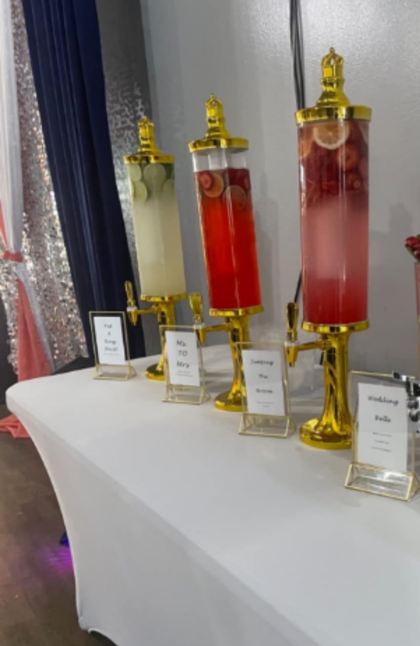 3L Beer Tower Dispenser with LED Light and Ice Tubeï¼ŒMargarita Mimosa ...