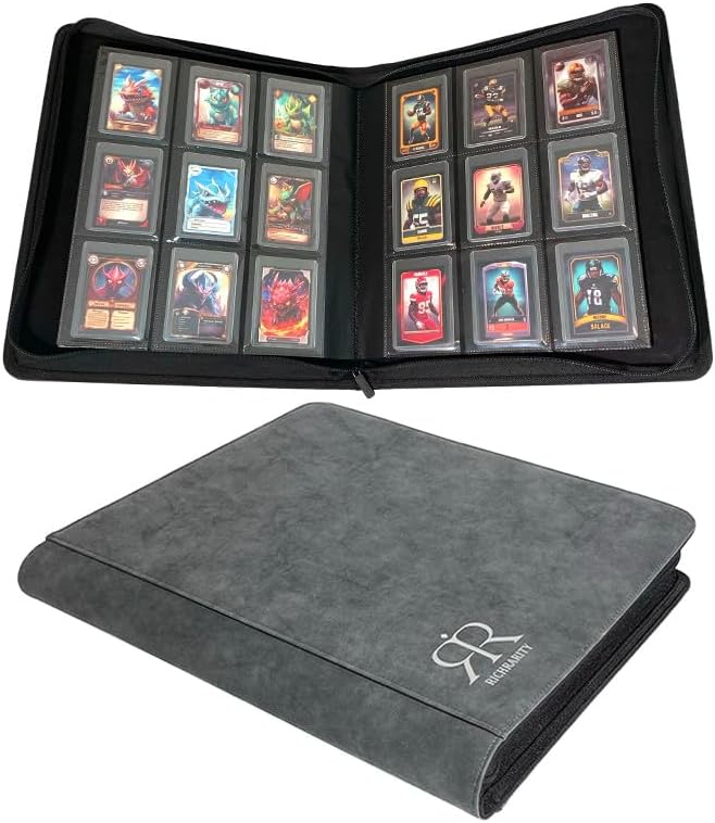 Top Loader Binder for Cards | Holds 360 Toploaders | RichRarity 9 ...