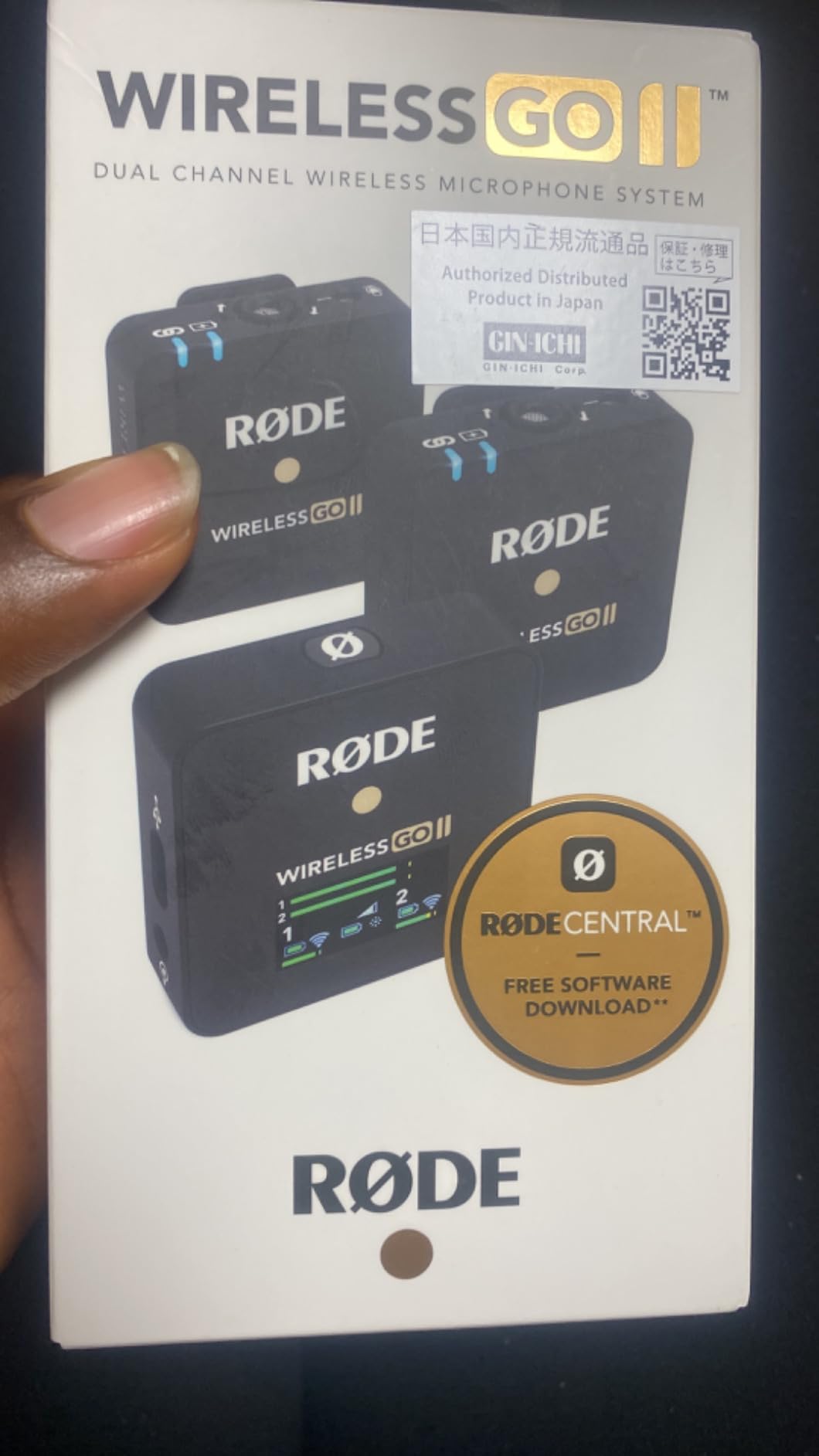 Amazon.co.jp: RODE Microphones Road Microphones Wireless GO II Wireless ...