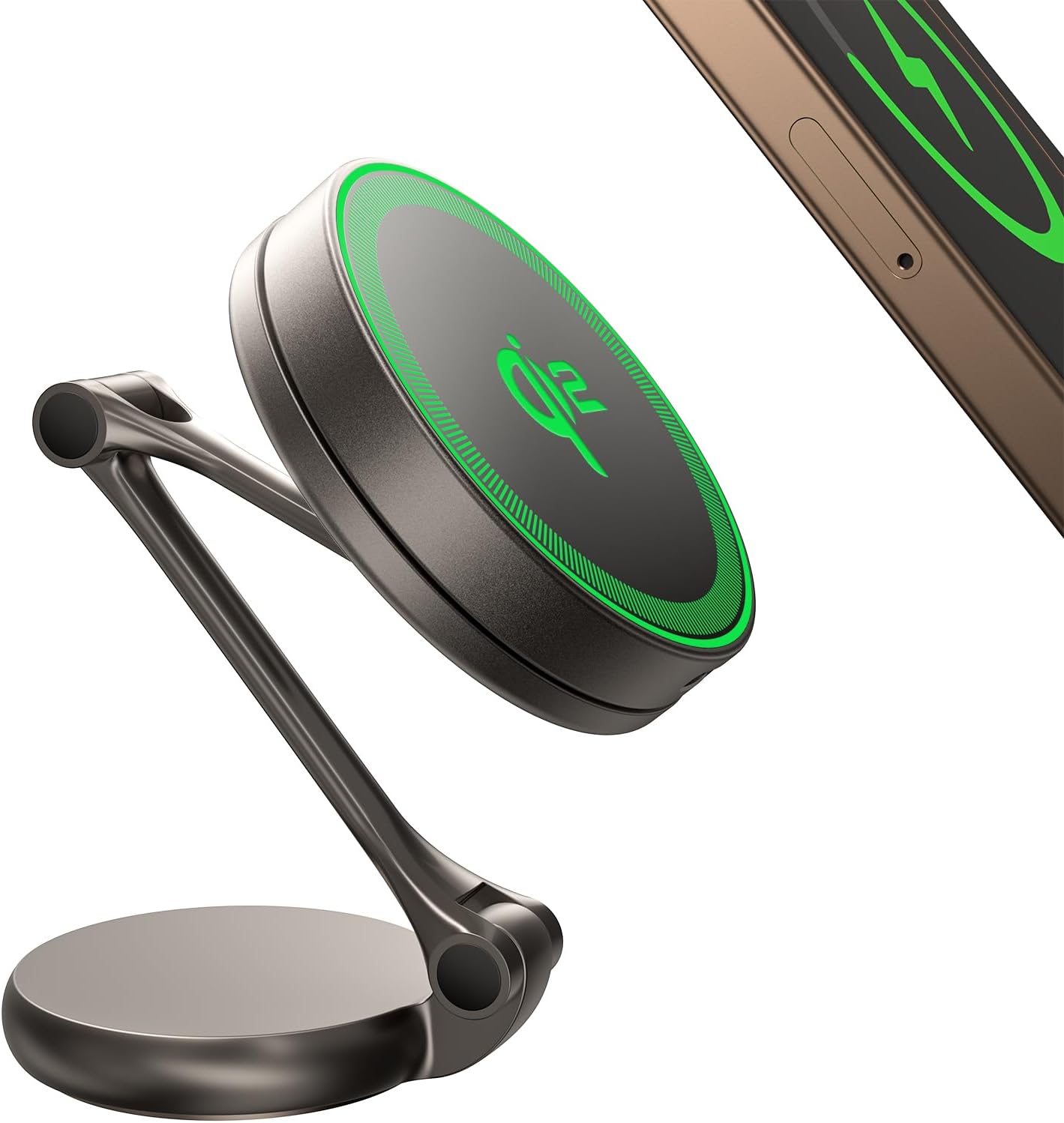 Amazon.com: LISEN for Magsafe Car Charger Dashboard, 360° Rotatable Mag ...