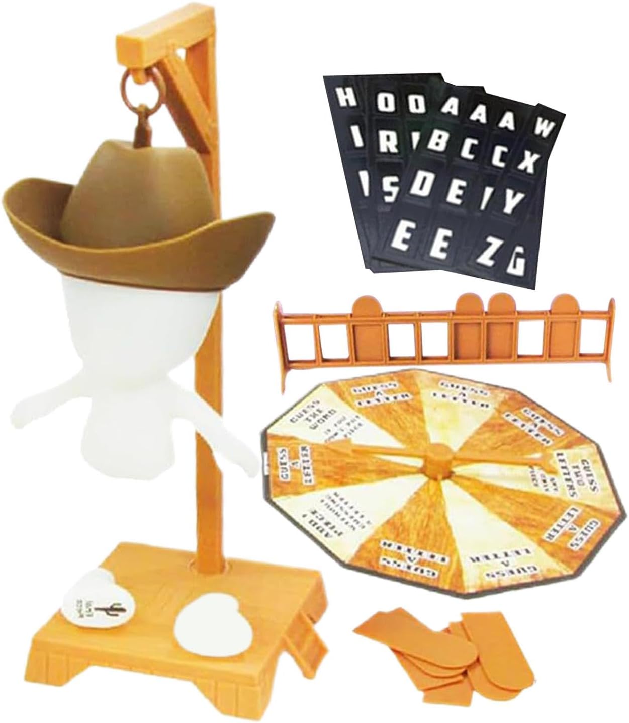 Magnetic Hangman Game, Hangman Board Game Cowboy, Magnetic Hangings ...