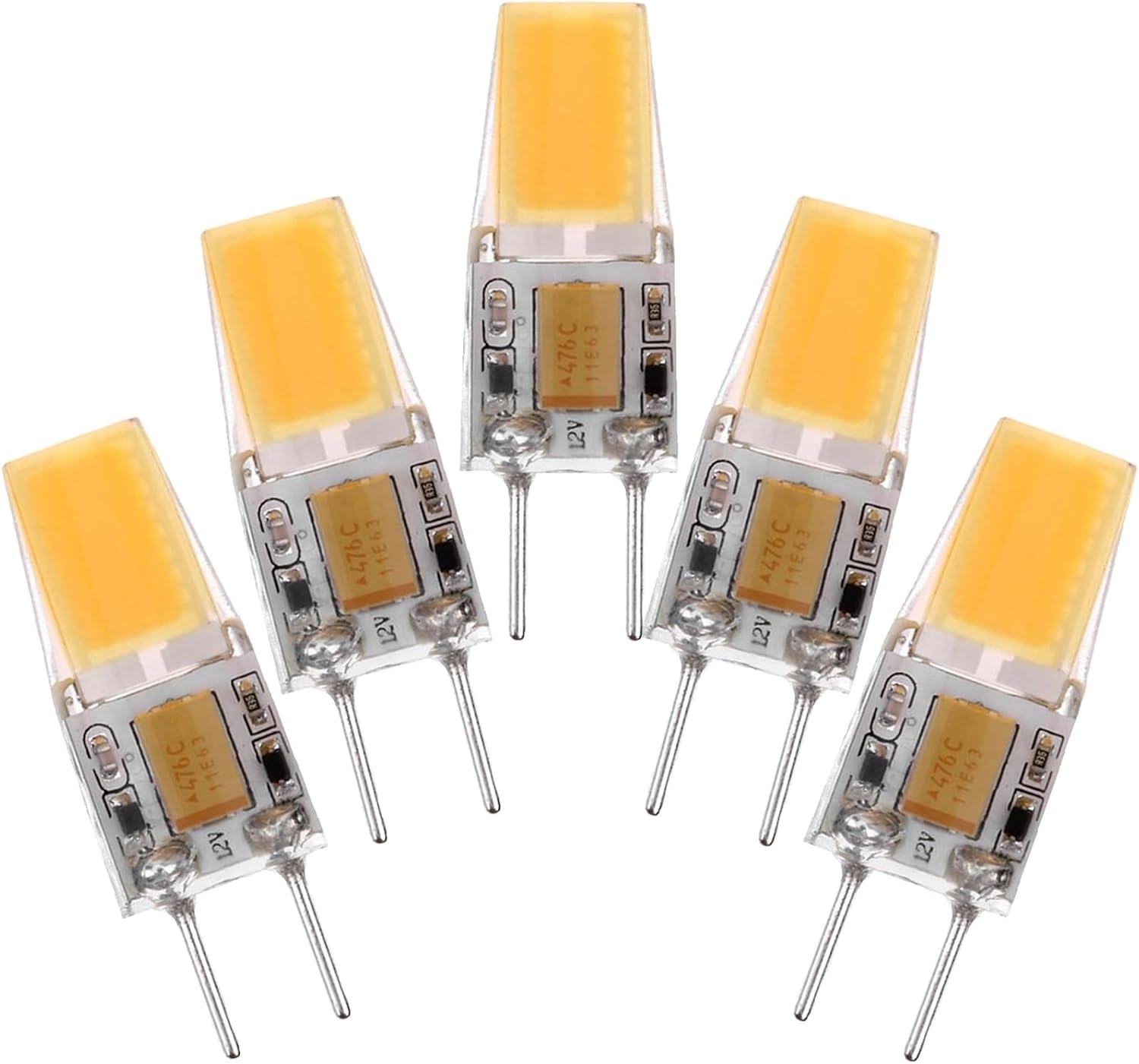 NEOFEN GY6.35 LED Bulbs 5W (Equivalent to 45W Halogen Bulb Replacement ...