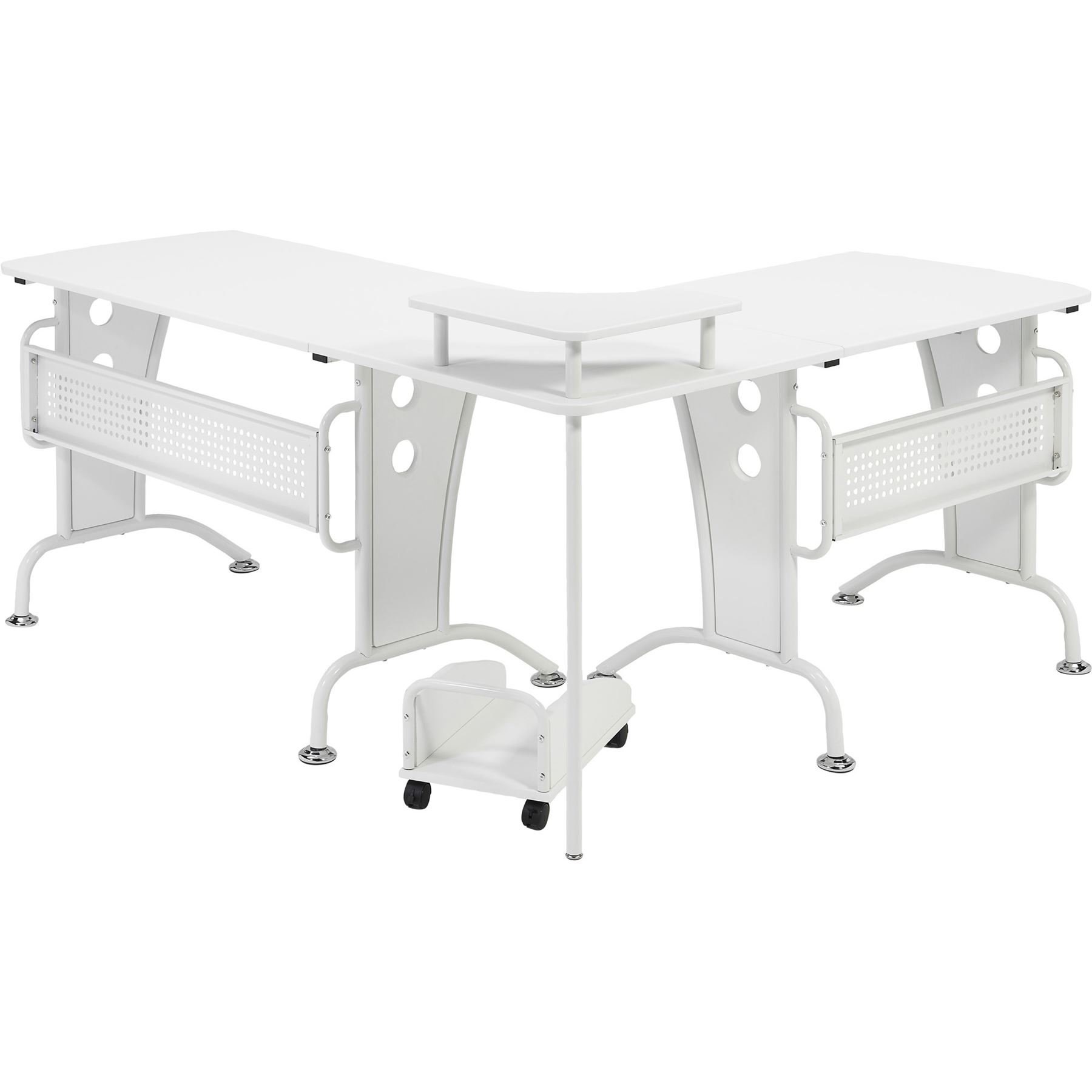 Large Corner Desk With Shelves For Home Office - Piranha Furniture Pacu ...