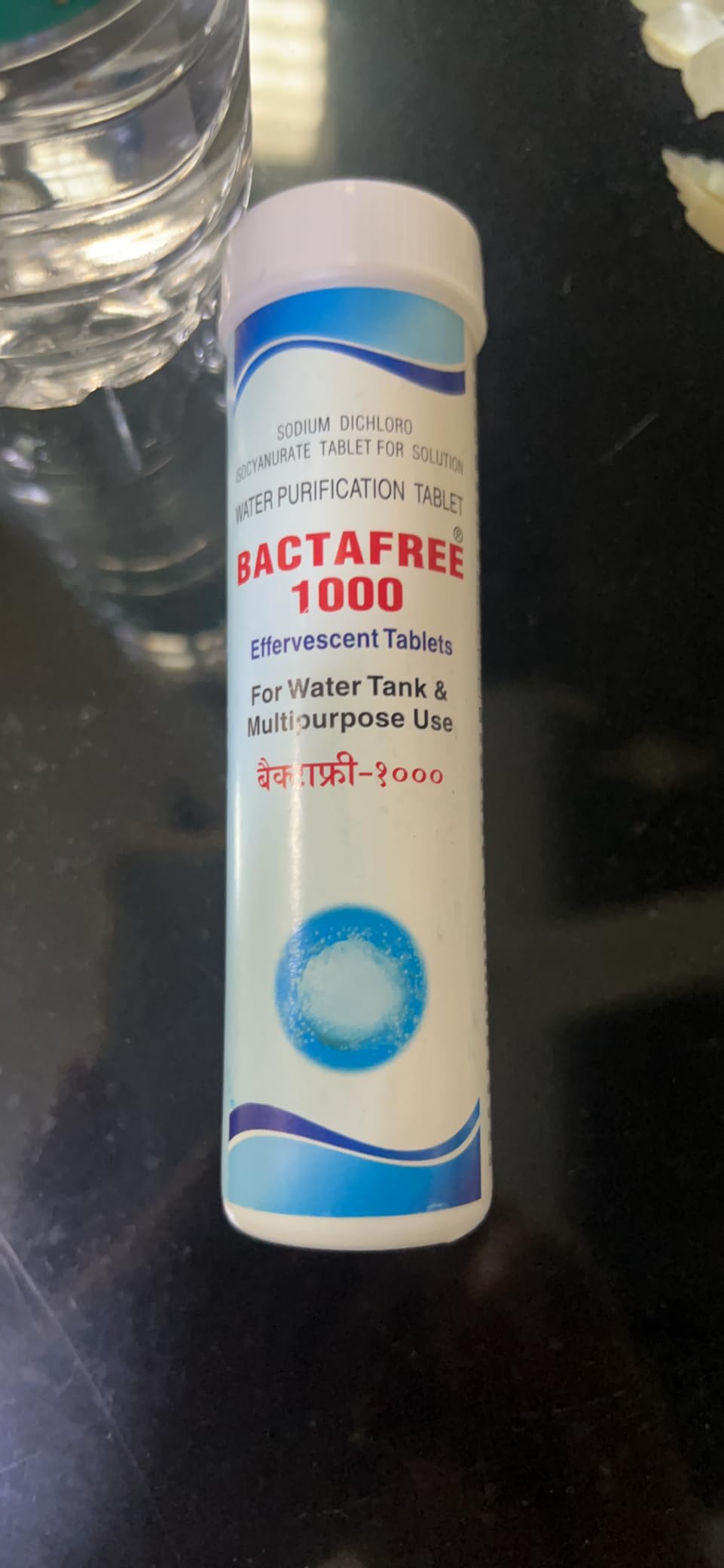 Bactafree 1000 Water Purification Tablets - Disinfectant tablet for ...