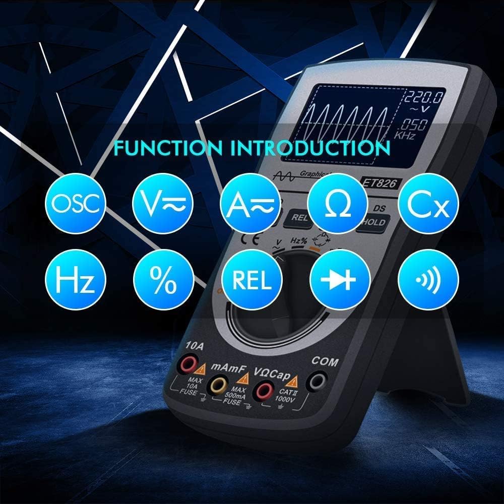 Snapklik.com : Oscilloscope Multimeter, 2-in-1 Intelligent Digital ...