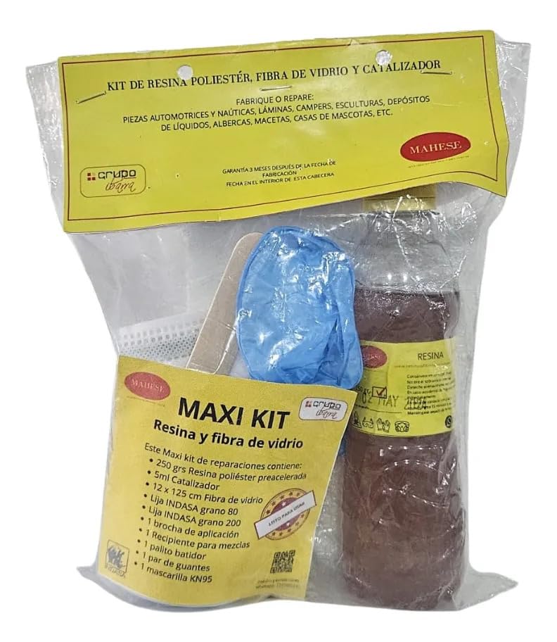 Kit Fibra De Vidrio Comex - Ferreteria Y Herramientas