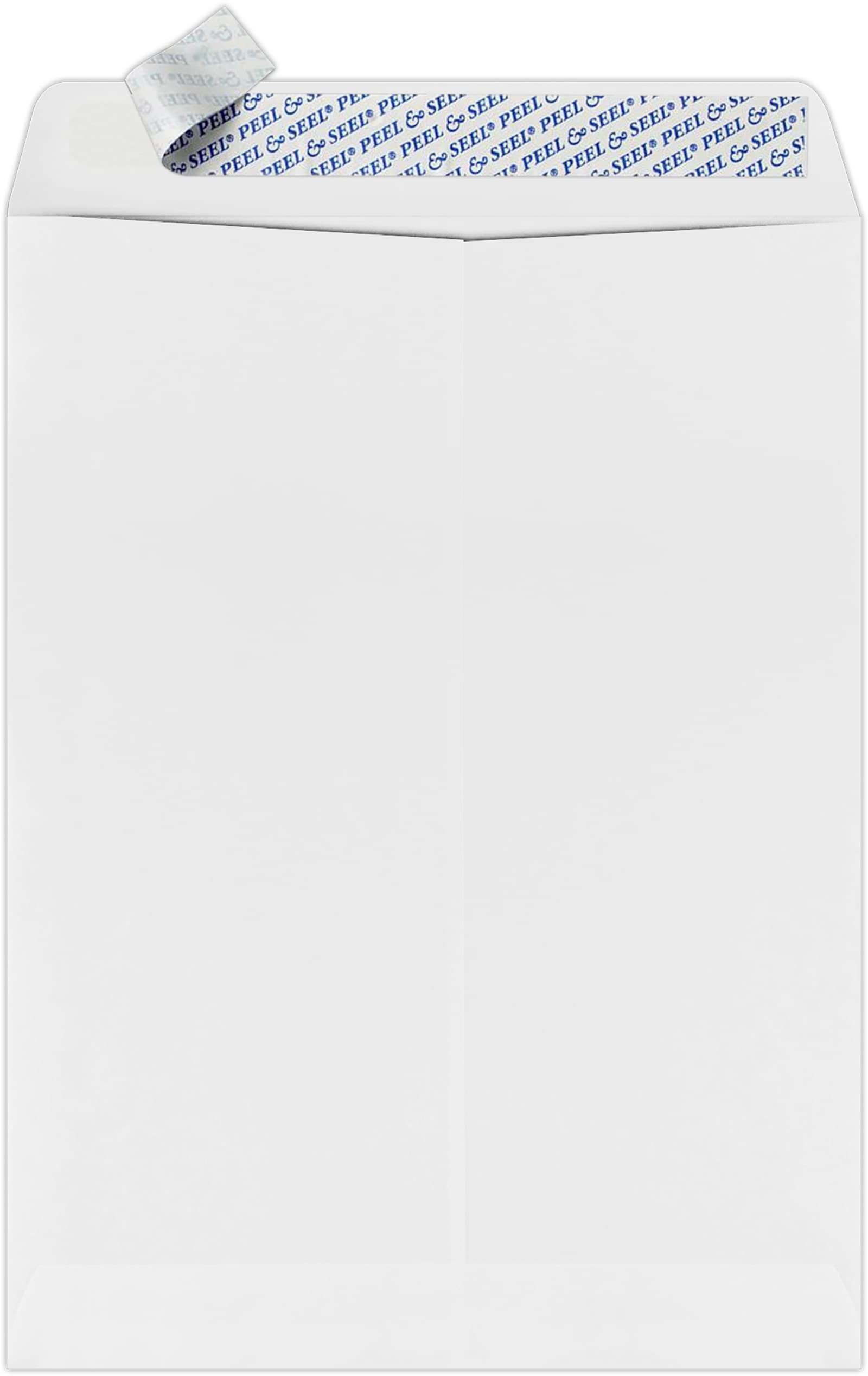 Snapklik.com : LUXPaper 9 X 12 Open End Window Envelopes Peel & Press ...