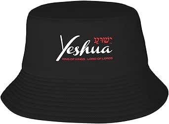 Yeshua Jesus Christian Bucket Cap Packable Outdoor Travel Sun Hat ...