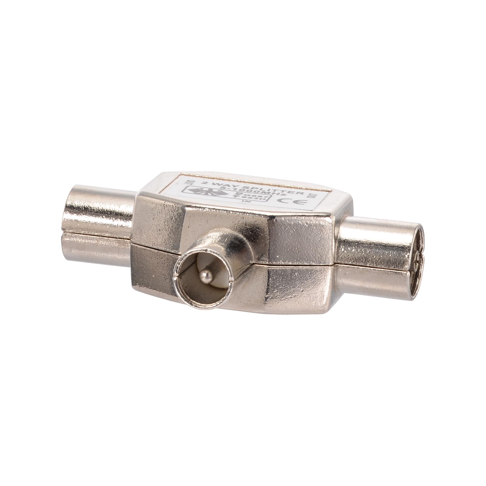 Snapklik.com : Bingfu 2 Way PAL TV IEC DVB-T Coaxial Antenna Signal ...