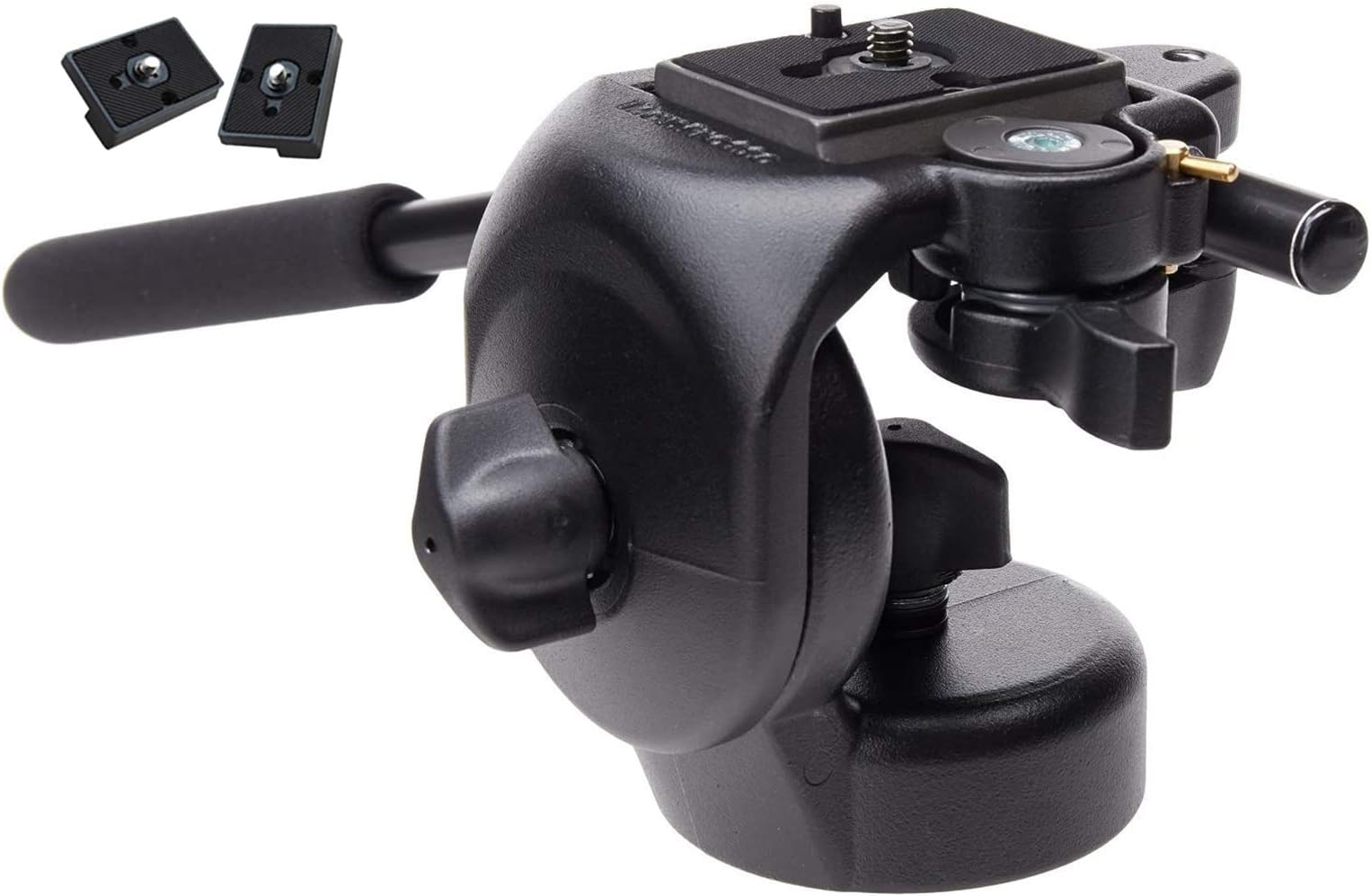 Amazon.com : Manfrotto 128RC Micro Fluid Head with 200PL 14 RC2 Rapid ...