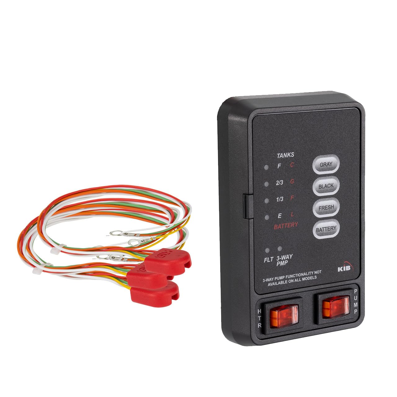 Amazon.com: RecPro RV KIB Tank Sensor Panel | Monitor Black Gray Fresh ...