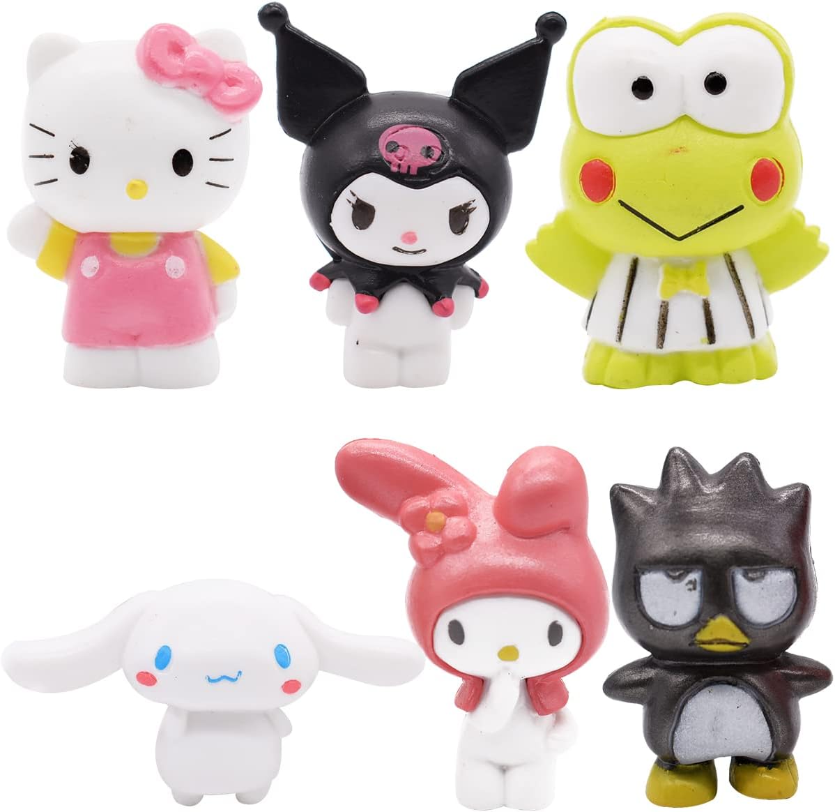 Kuromi Figures simyron Sanrio Action Figures PVC Model Cake Toppers ...