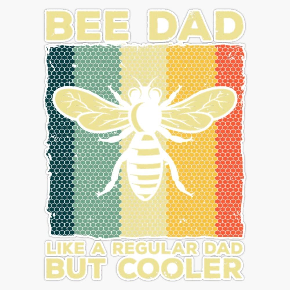 Amazon.com - Cool Beekeeping Art Men Dad Bee Hive Keeping Honey ...