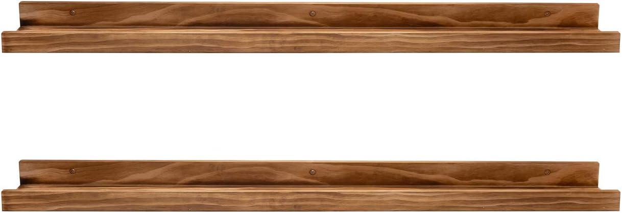Amazon.com: Rustic State Ted Wall Mount Extra Long Narrow Picture Ledge ...