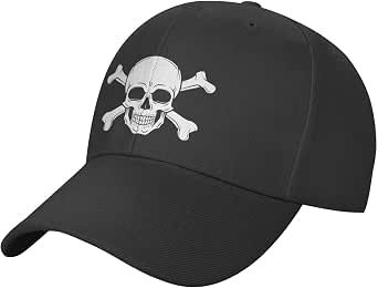 CKXCDZT Skull and Crossbones Baseball Cap Golf Dad Hat Adjustable Low ...